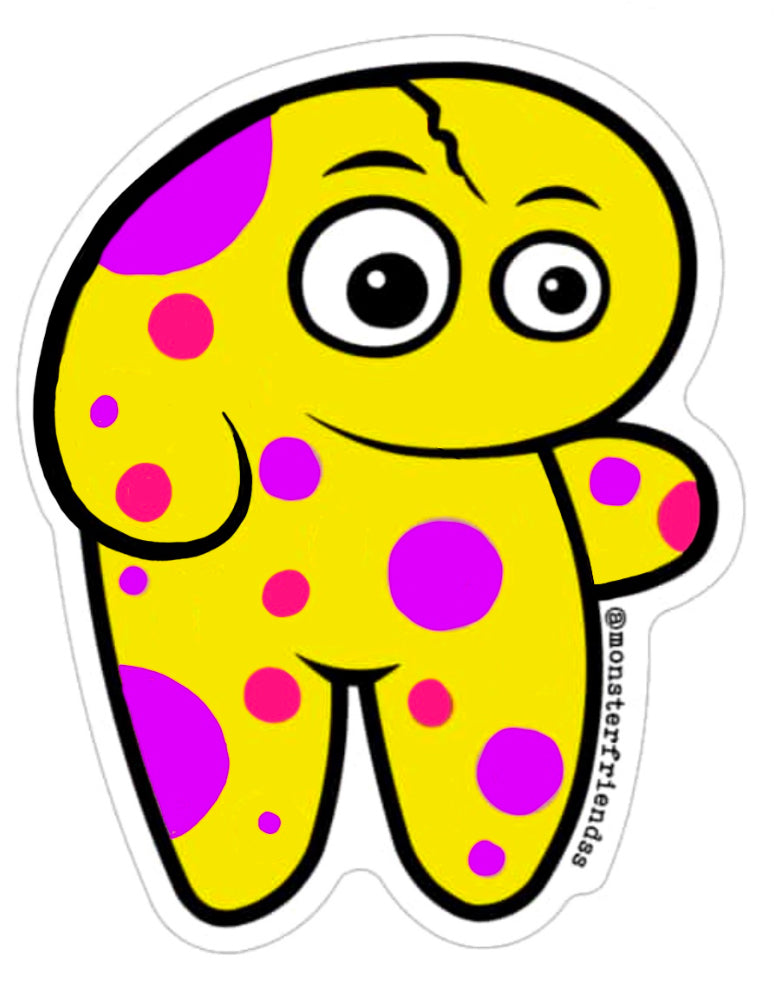 MonsterFriends Sticker Pack – STRT JSTC